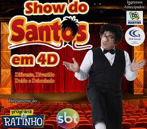 Jornal Jogo Sério - Santos, do Programa do Ratinho, se apresenta em ...